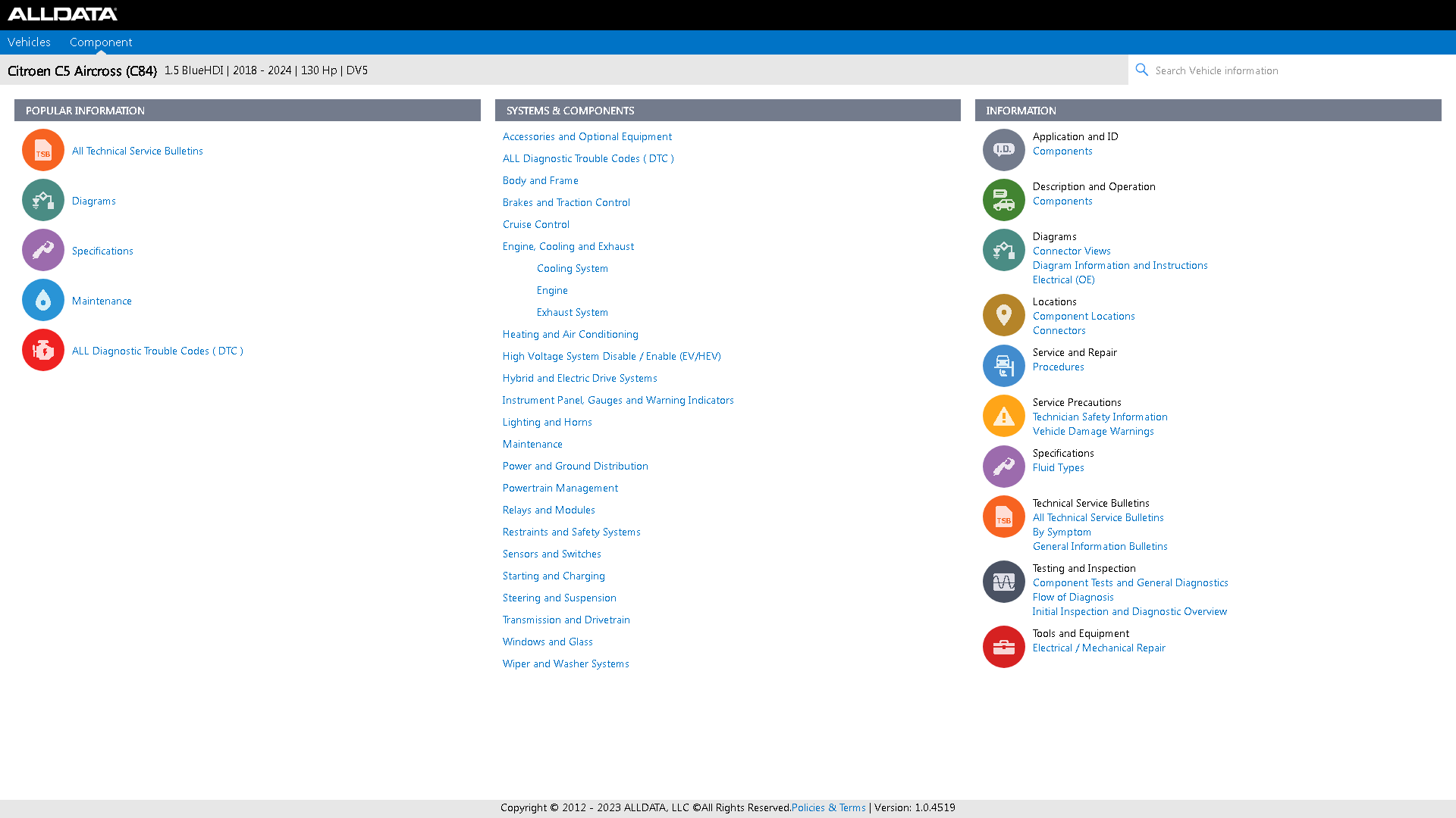 Alldata Online | Autodata Online | HaynesPro Online | HGS Data Online ...