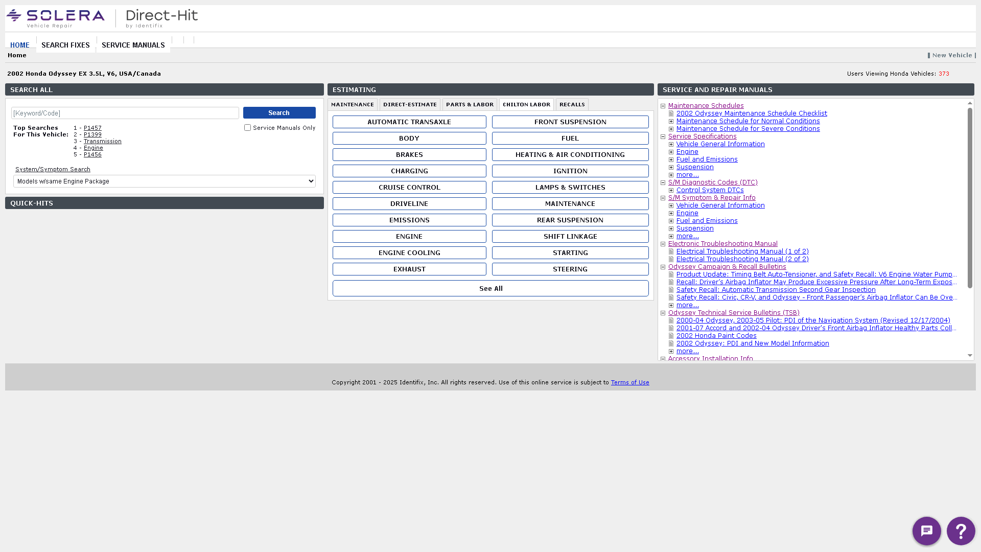 Alldata Online | Autodata Online | HaynesPro Online | HGS Data Online ...